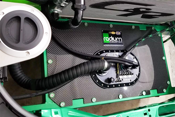 Radium Engineering Carbon Fiber Fuel Cell Lid - 6 Gallon | RADIUM SHOP