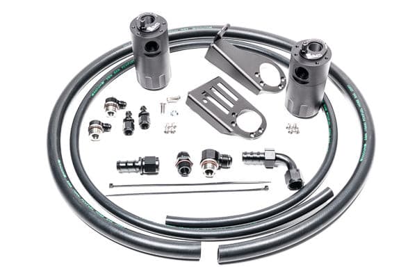 Radium Dual Catch Can Kit Nissan S15 - Boost Performance!